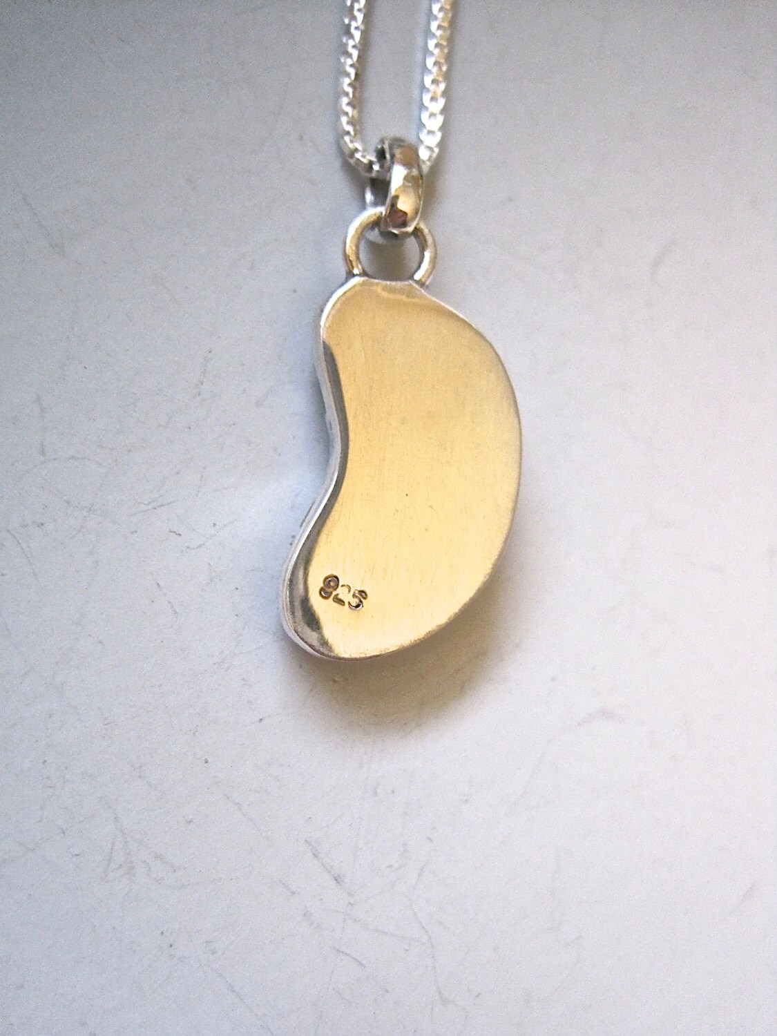 Kidney Transplant Gift: Exclusive Kidney Shaped Sterling Silver Pendant ...