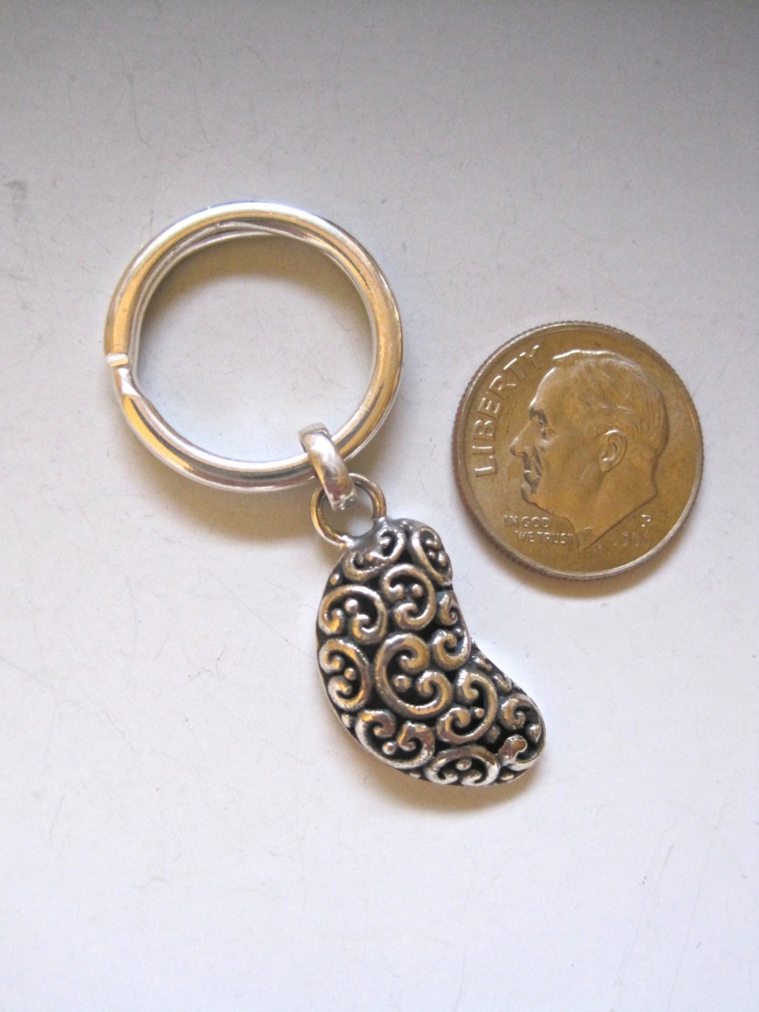 Kidney Transplant Gift: Exclusive Sterling Kidney Shaped Charm, SMALL ...