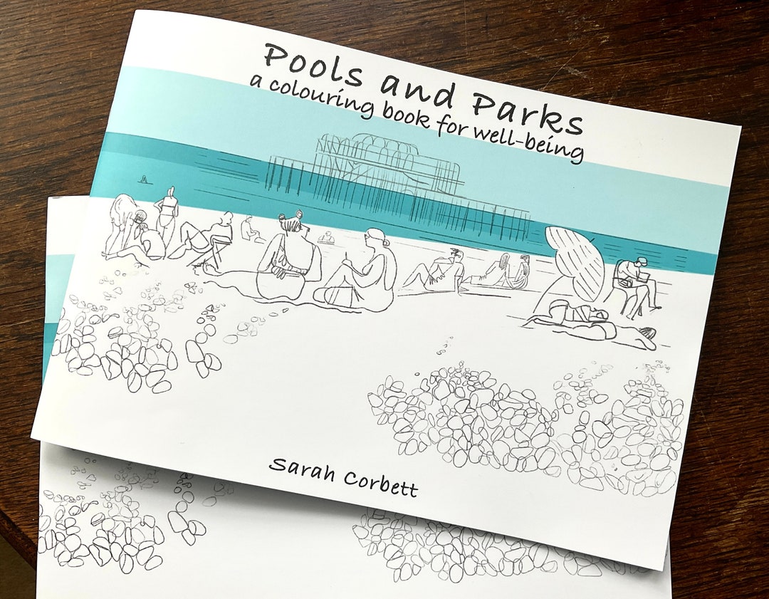 Pools and Parks Colouring Book - Etsy UK