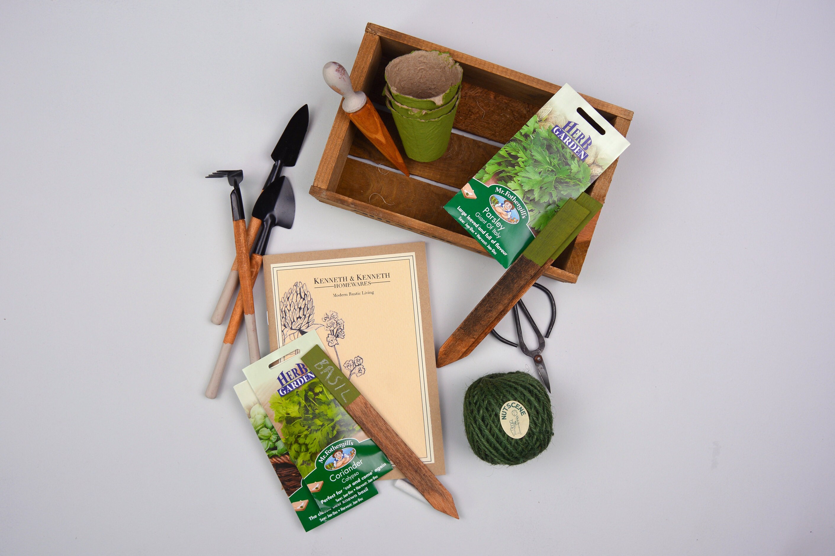 Grow Your Own Herb Gardening Gift Set - Etsy UK