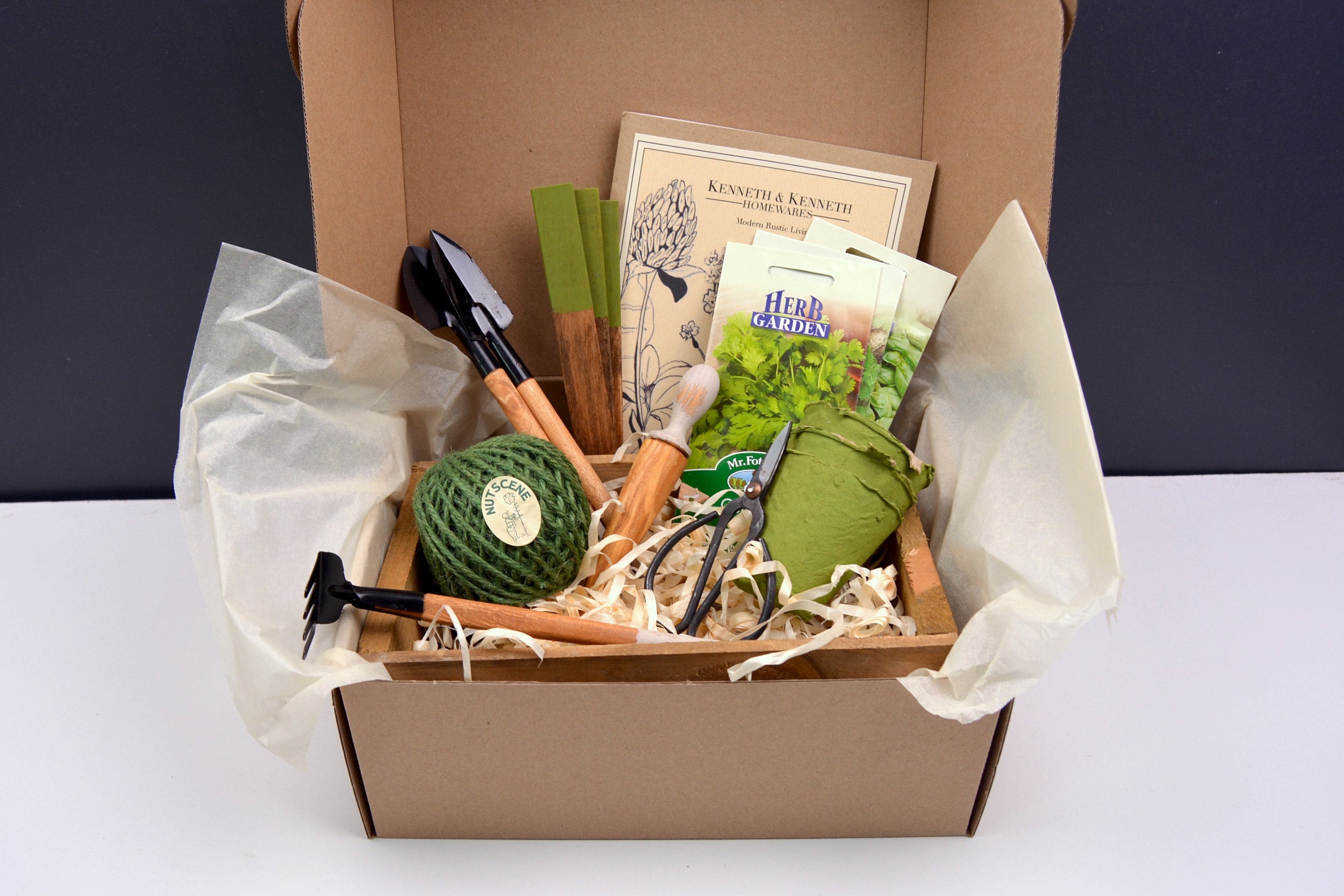 Grow Your Own Herb Gardening Gift Set - Etsy UK
