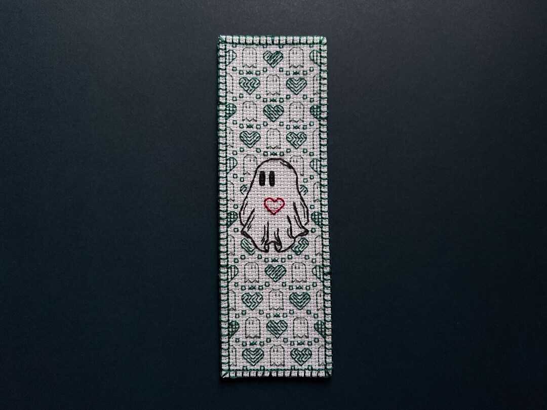 Bookmark Blackwork Cross Stitch Pattern · Heart & Soul - Etsy