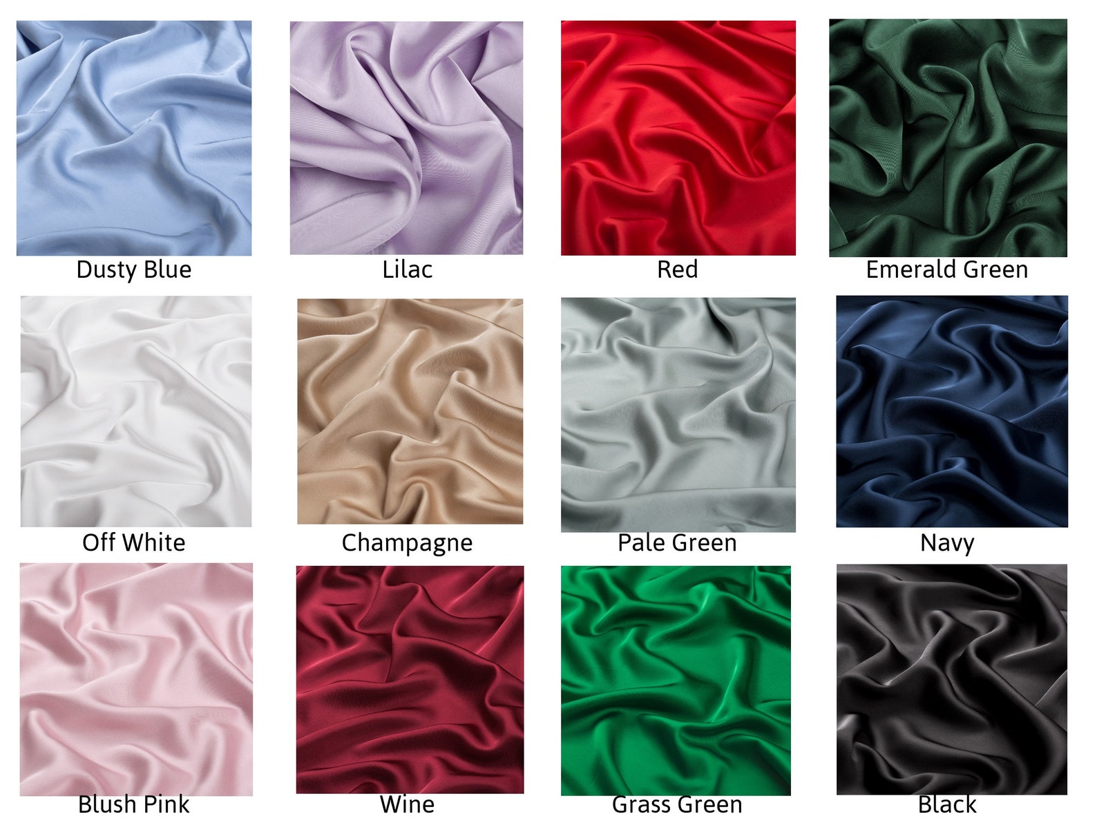 Elegant Satin Dress BF023 Classic Formal Prom Dress, Cowl Neck Floor ...