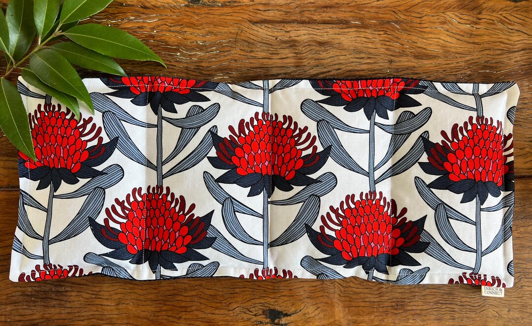 Extra Large Lupin Heat Pack | 100% Cotton | 50 X 20cm | Red Waratahs ...