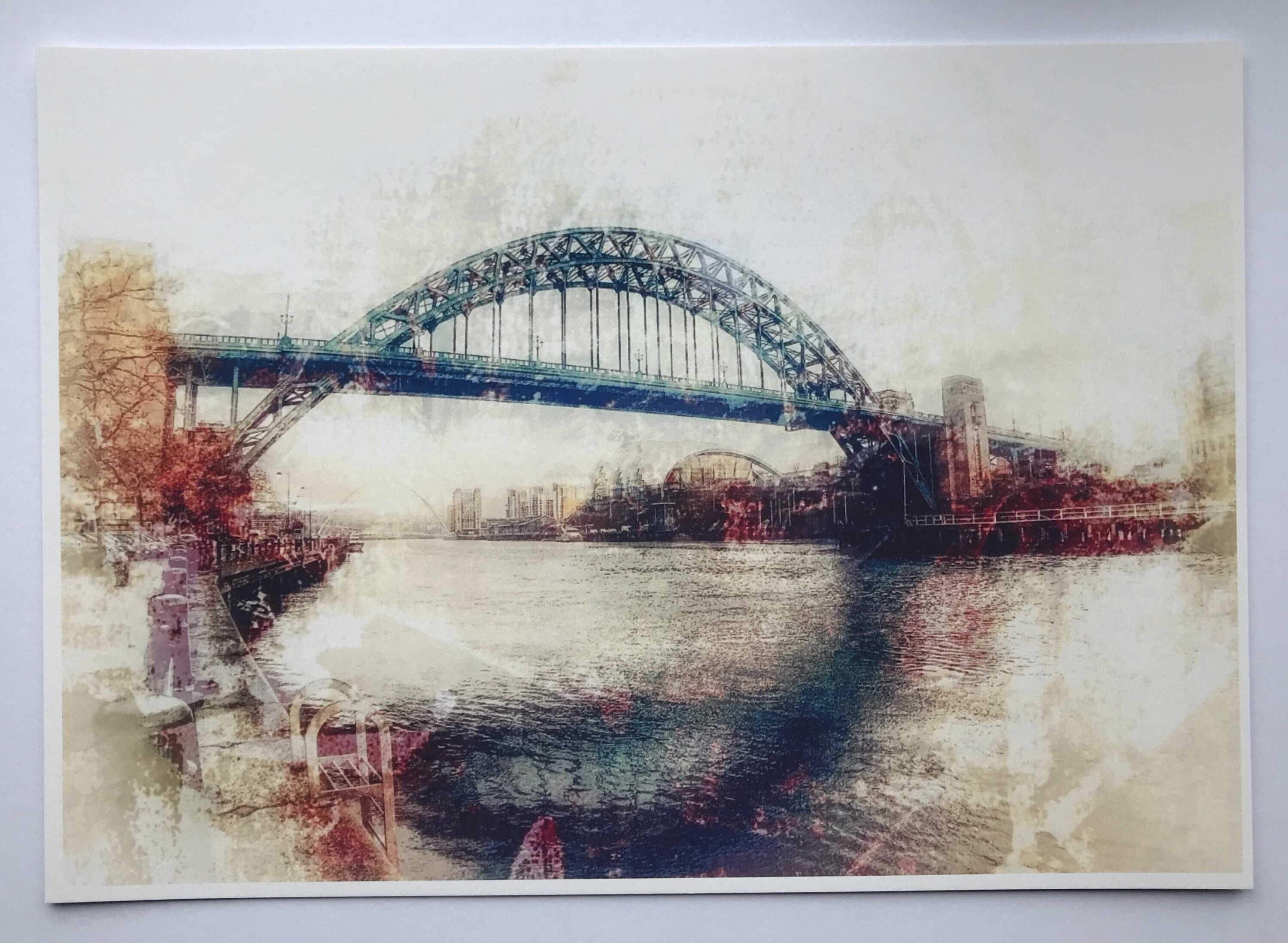 Tyne Bridge Newcastle the Toon A4 Print U Framed - Etsy