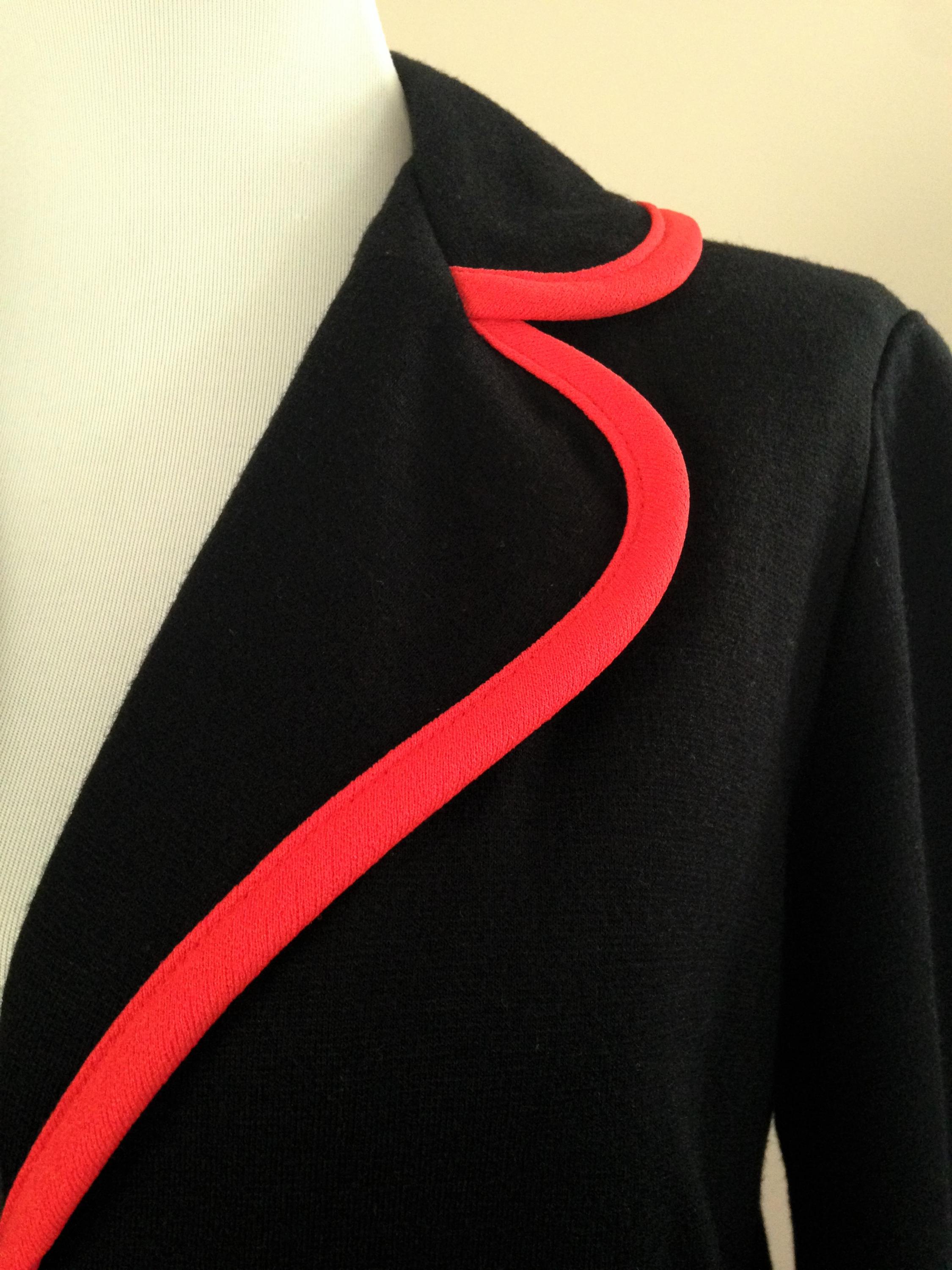 Vintage Knit Blazer Preppy / Medium Large Women / 1960s 60s Boxy Long ...