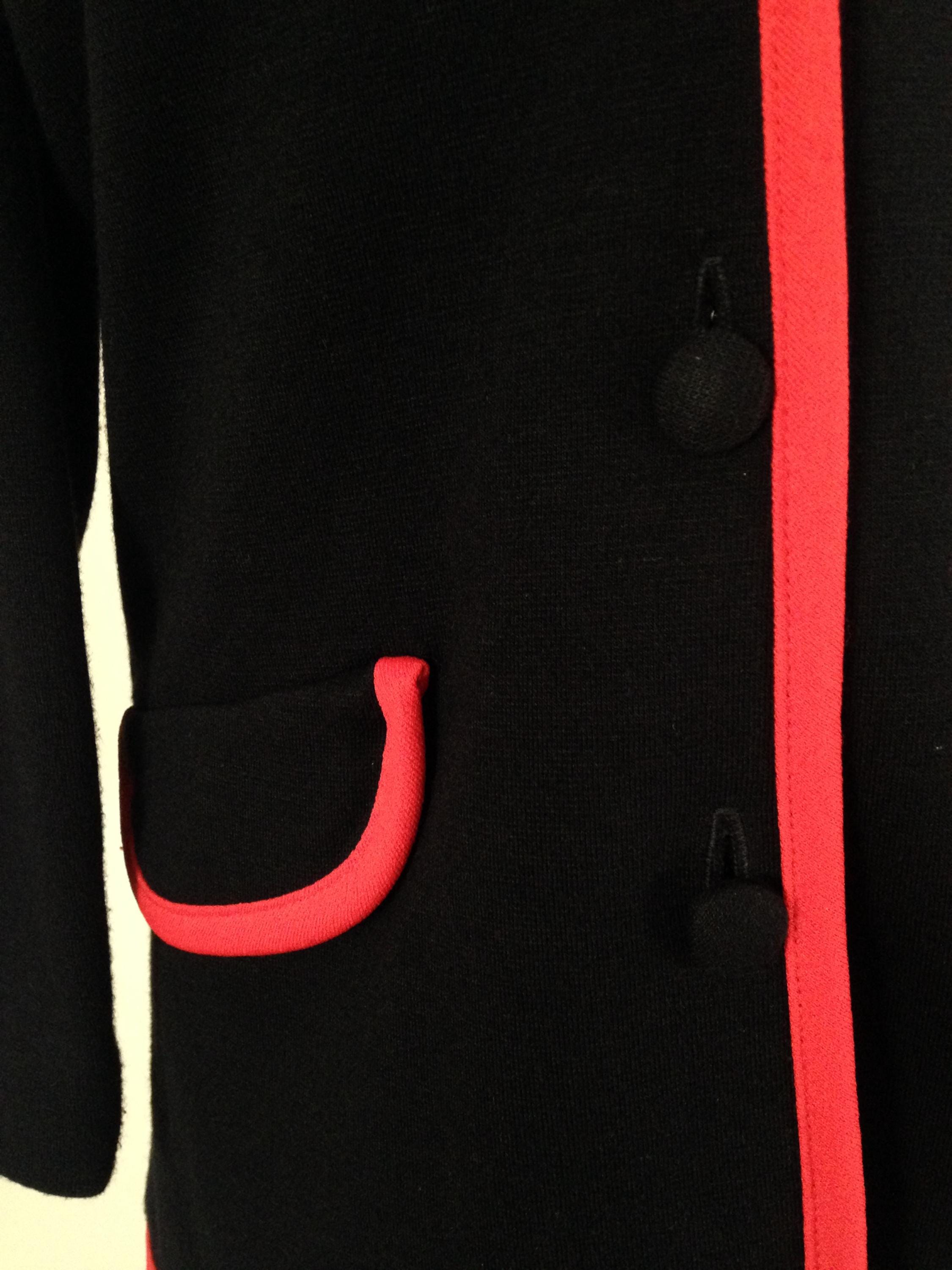 Vintage Knit Blazer Preppy / Medium Large Women / 1960s 60s Boxy Long ...