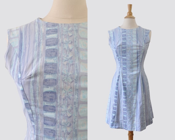 1960s Summer Mini Dress / Small Medium Women / Vintag… - Gem