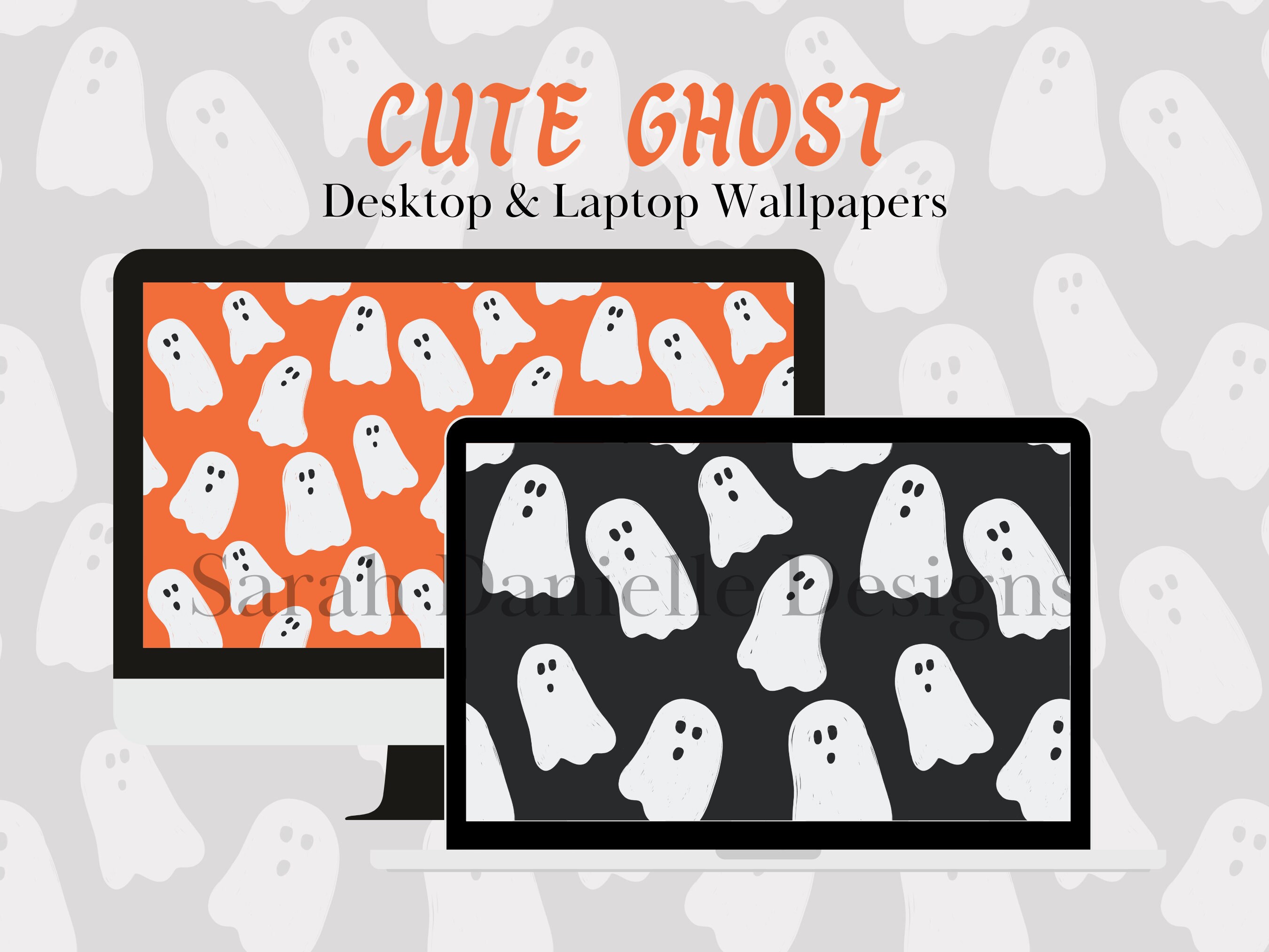 Ghost Background Cute