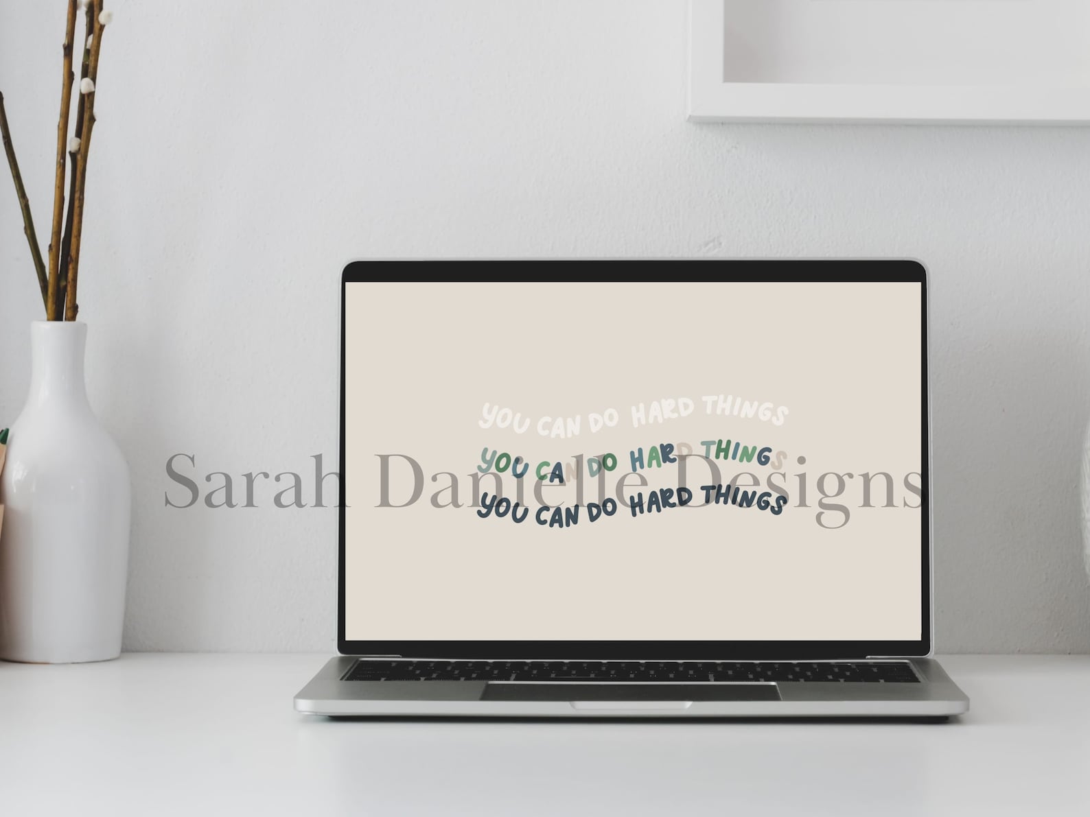 Motivational Desktop Wallpaper You Can Do Hard Things - Etsy