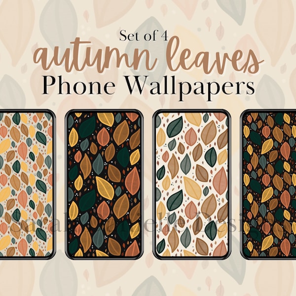 iPhone Fall Wallpaper - Etsy