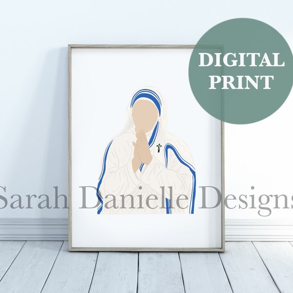 Mother Teresa - Etsy
