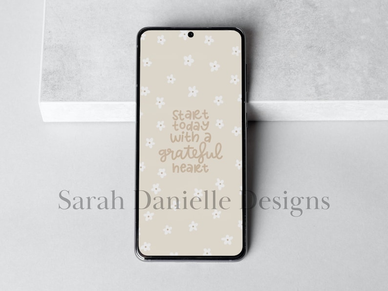 Motivational Phone Wallpaper Gratitude Iphone Background - Etsy