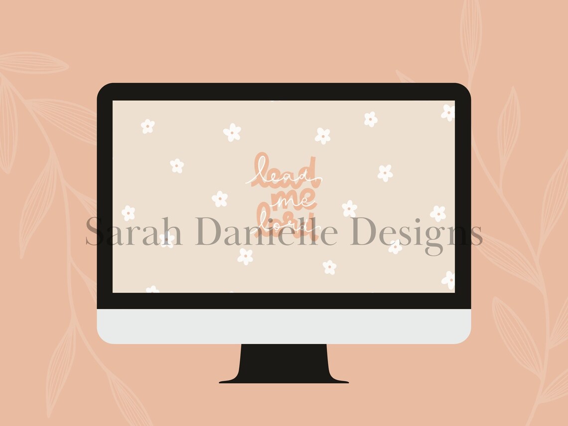 Christian Desktop Wallpaper | Lead Me Lord Laptop Background Digital ...