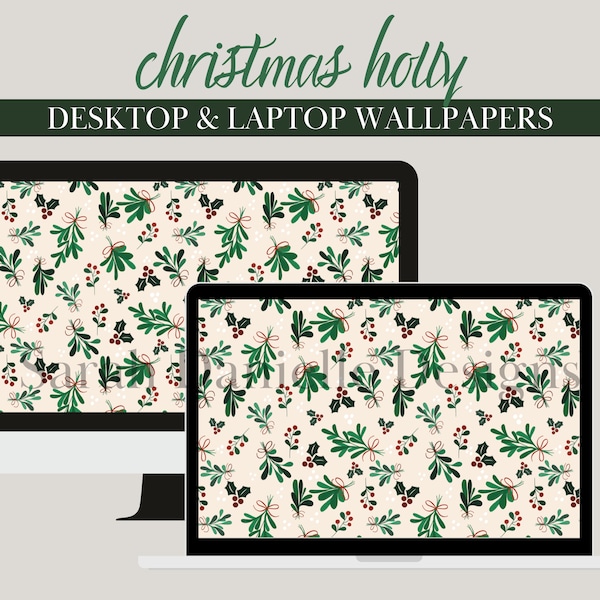 Holiday Wallpaper - Etsy
