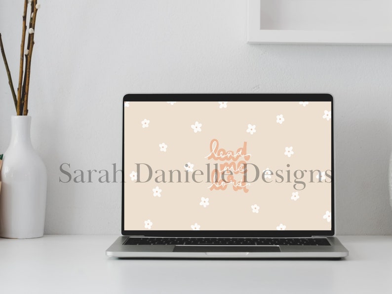 Christian Desktop Wallpaper | Lead Me Lord Laptop Background Digital ...