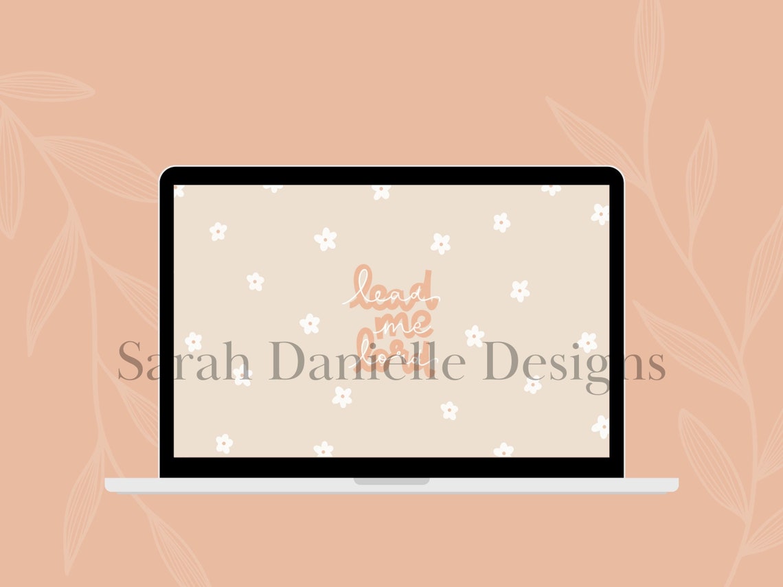 Christian Desktop Wallpaper | Lead Me Lord Laptop Background Digital ...