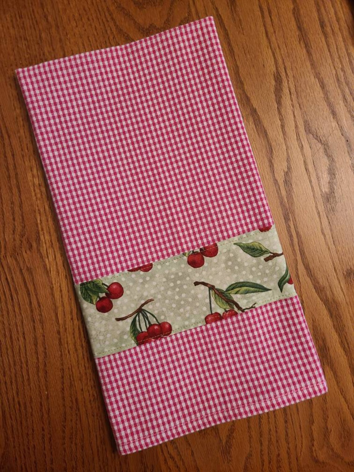 Decorated Tea Towels, Pretty Tea Towels, Embellished Kitchen Towels - Etsy