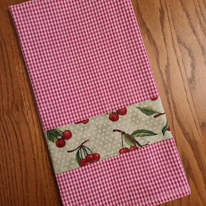 Decorated Tea Towels, Pretty Tea Towels, Embellished Kitchen Towels - Etsy