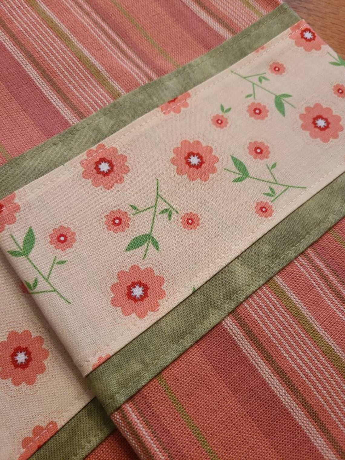 Decorated Tea Towels, Pretty Tea Towels, Embellished Kitchen Towels - Etsy