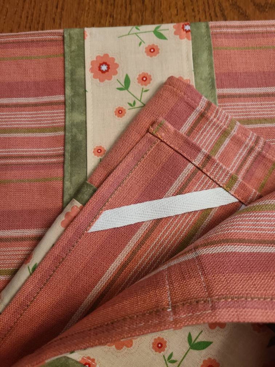 Decorated Tea Towels, Pretty Tea Towels, Embellished Kitchen Towels - Etsy