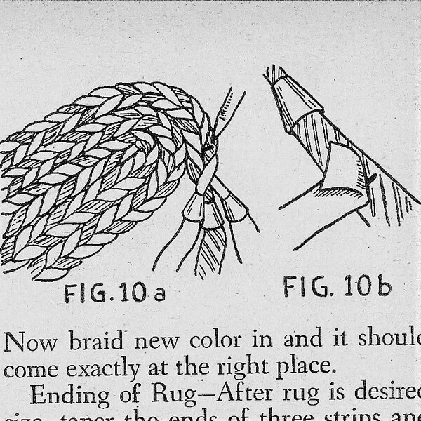 Braided Rug Patterns - Etsy