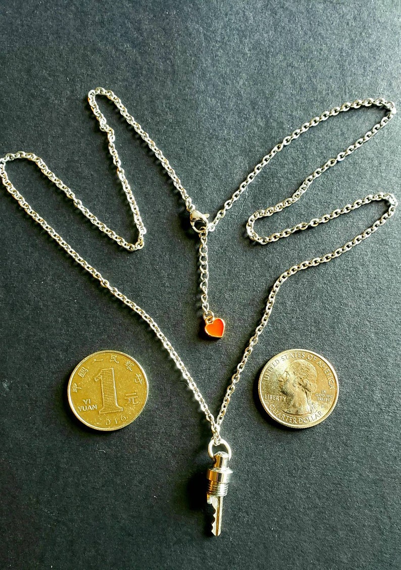 N055 the Secret Chastity Key Necklace This is a Working - Etsy