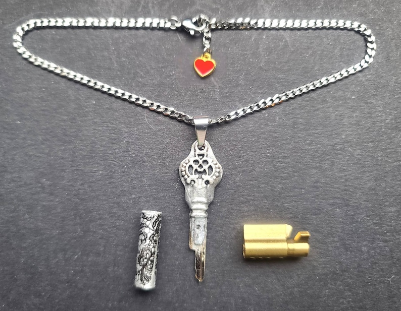 N058A the Real Chastity Key ANKLET CHARM This is a Working - Etsy