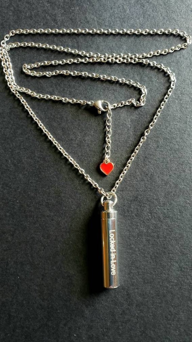 N055 the Secret Chastity Key Necklace This is a Working - Etsy