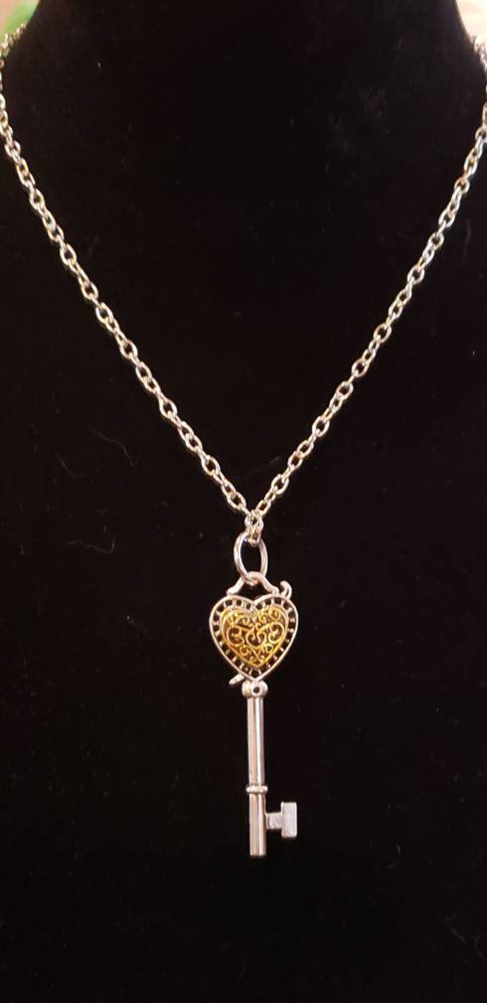 N24 the Queen's Key Gold Filigree the Symbol of His | Etsy