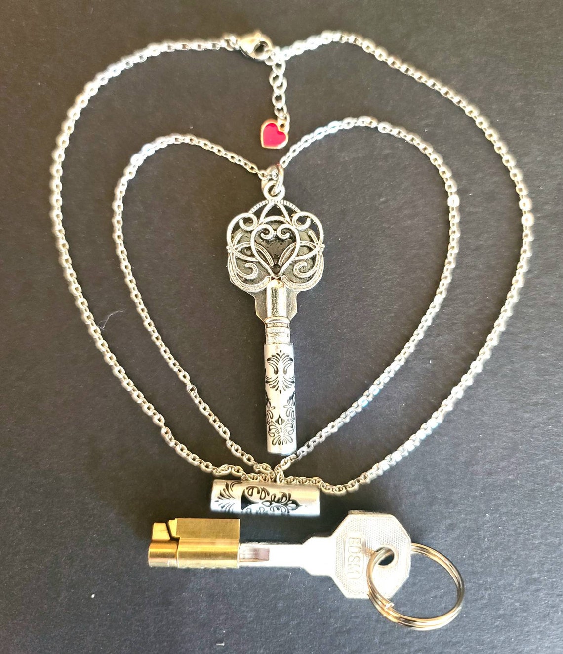 N050 the Real Chastity Key Necklace This is a Working - Etsy