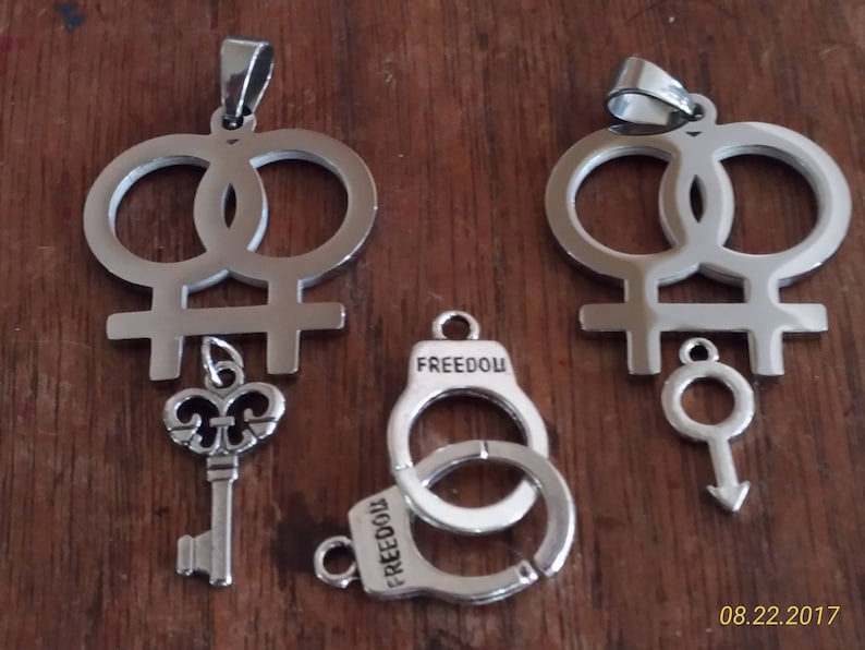 NO9 Two Women Locked Sub Locked Male Locked Female or - Etsy