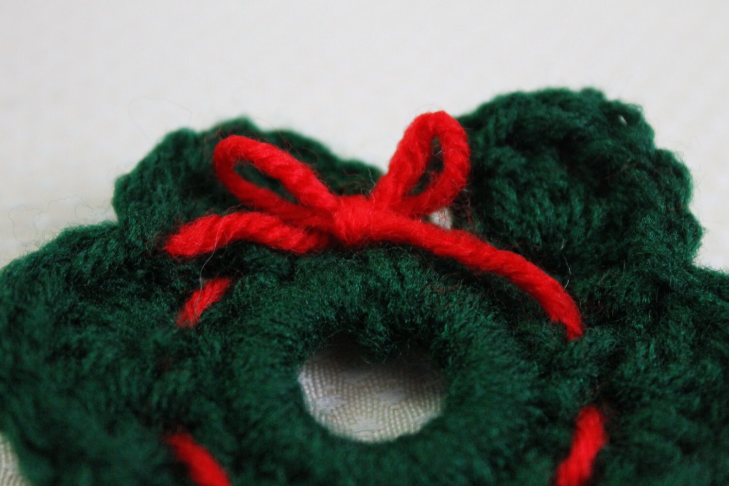 Crocheted Wreath Pins - Etsy