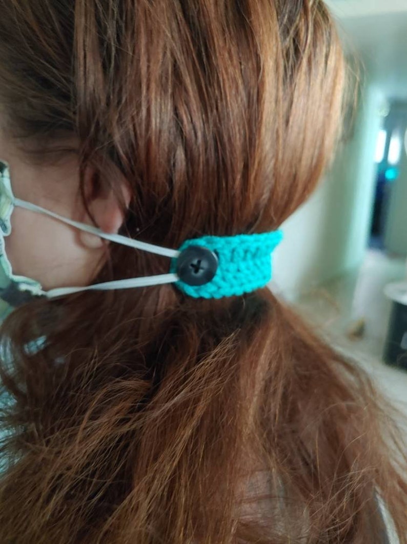 Crocheted Ear Saver - Etsy