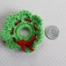 Crocheted Wreath Pins - Etsy