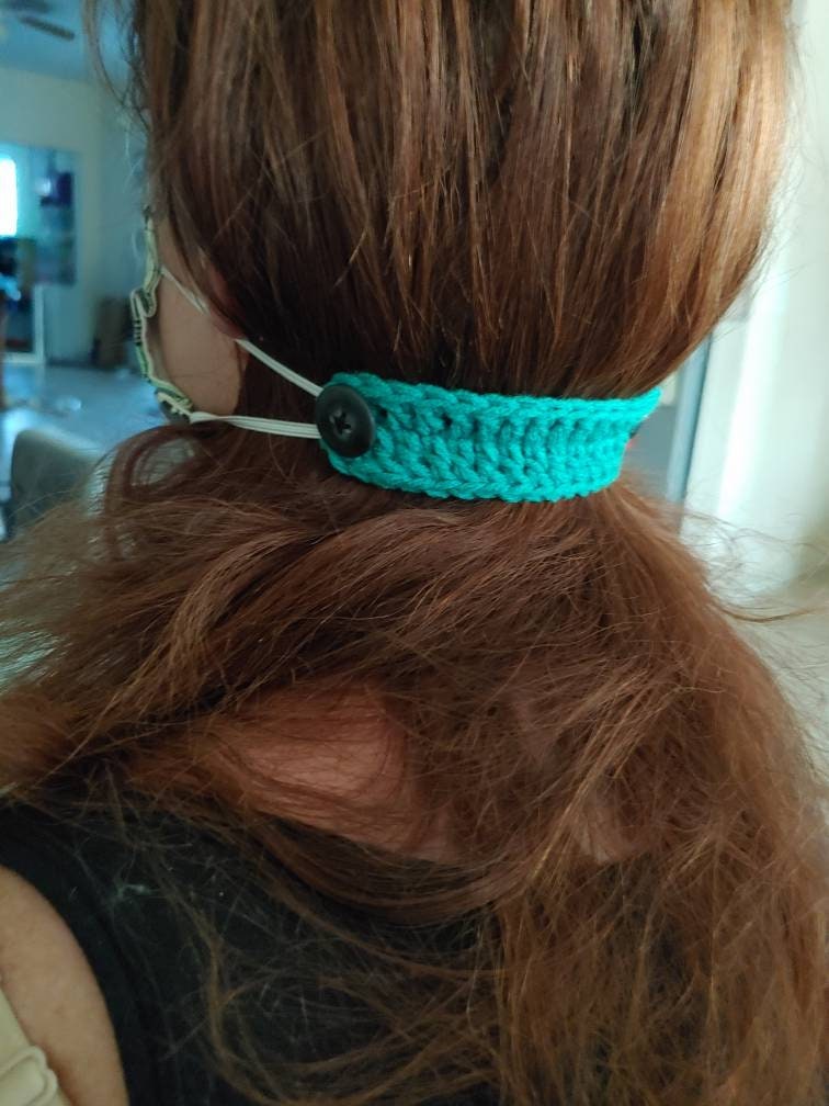 Crocheted Ear Saver - Etsy