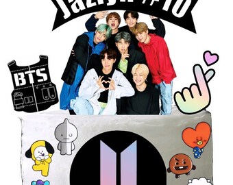 BTS Cake Topper B21 Cake Topper B21 BTS Merch BTS - Etsy