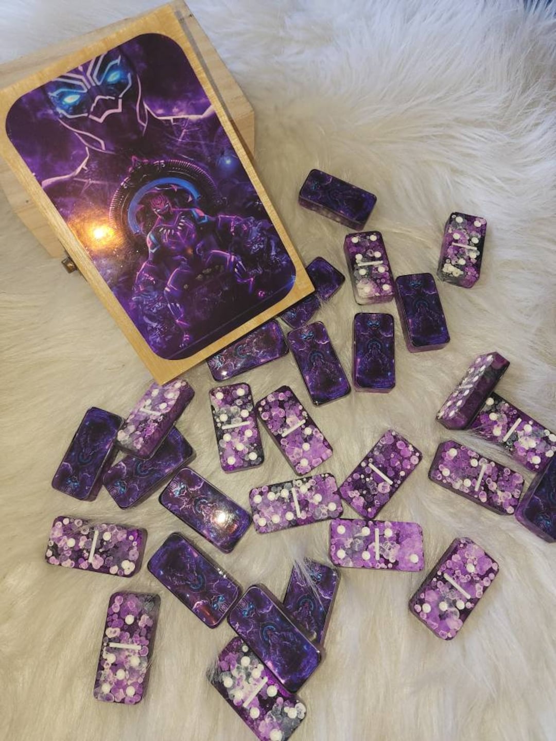 Personalized Dominoes Photos Custom Domino Sets, Custom Handmade Domino ...