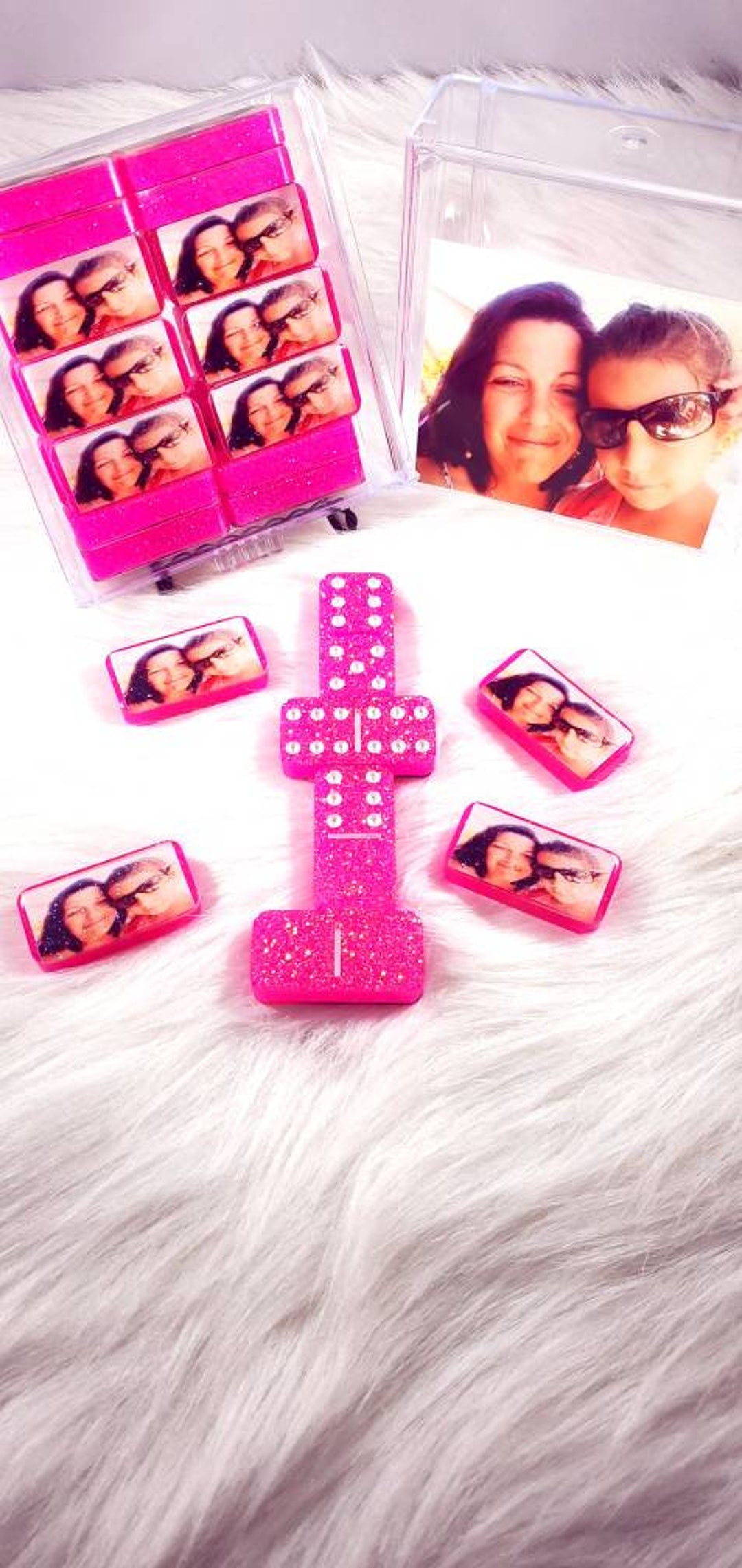 Personalized Dominoes Family Photos Custom Dominoes, Custom Handmade ...