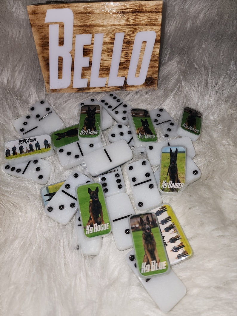 Personalized Photo Dominoes: Custom Family Game Night Set - Etsy