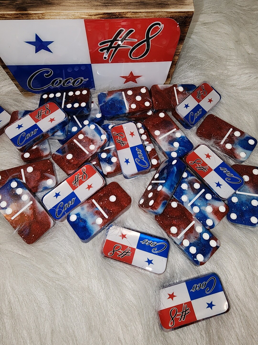 Personalized Custom Name Dominoes, Personalized Dominoes Family Photos ...