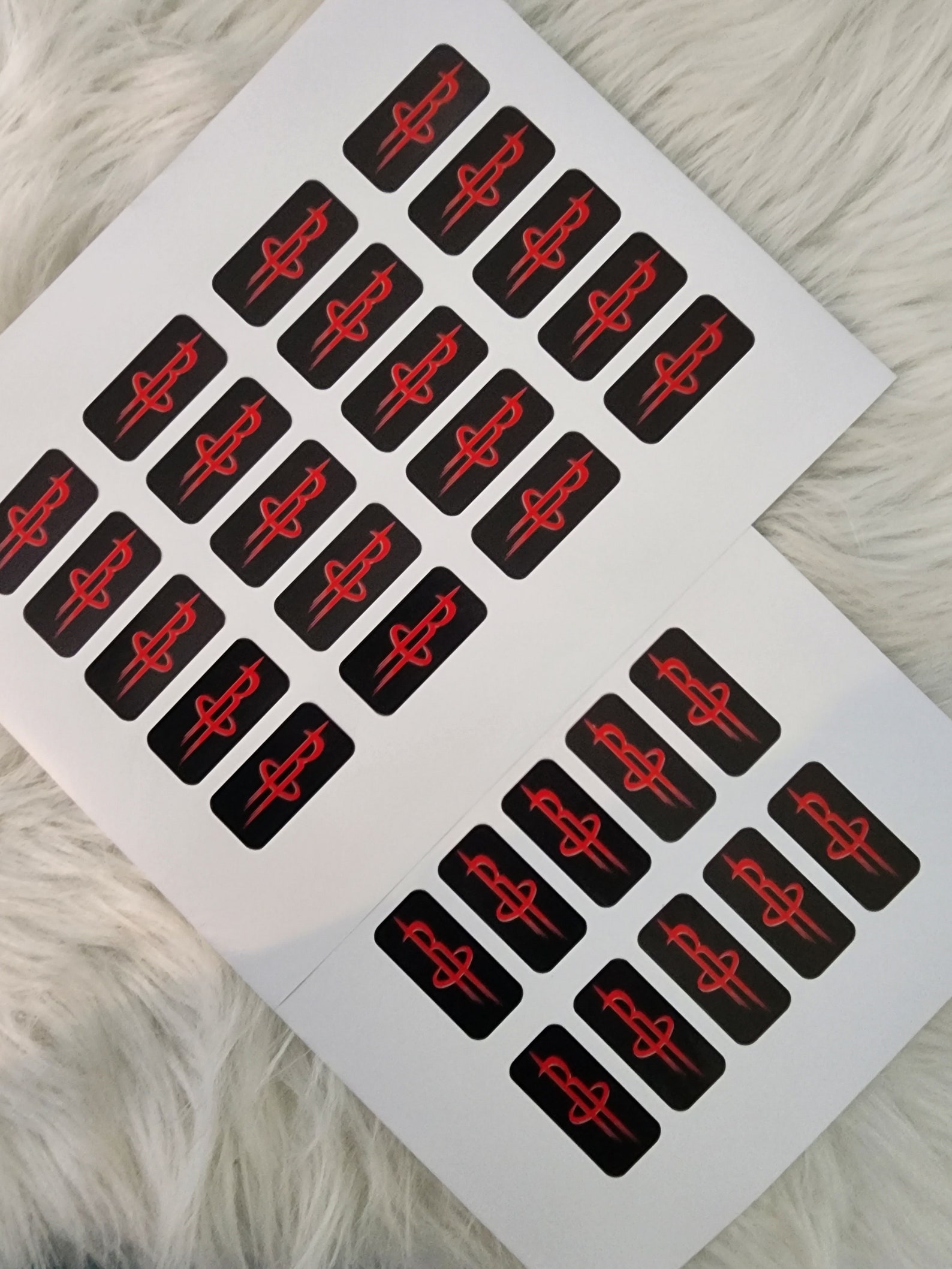Personalized Domino Stickers: Custom Team Logos - Etsy