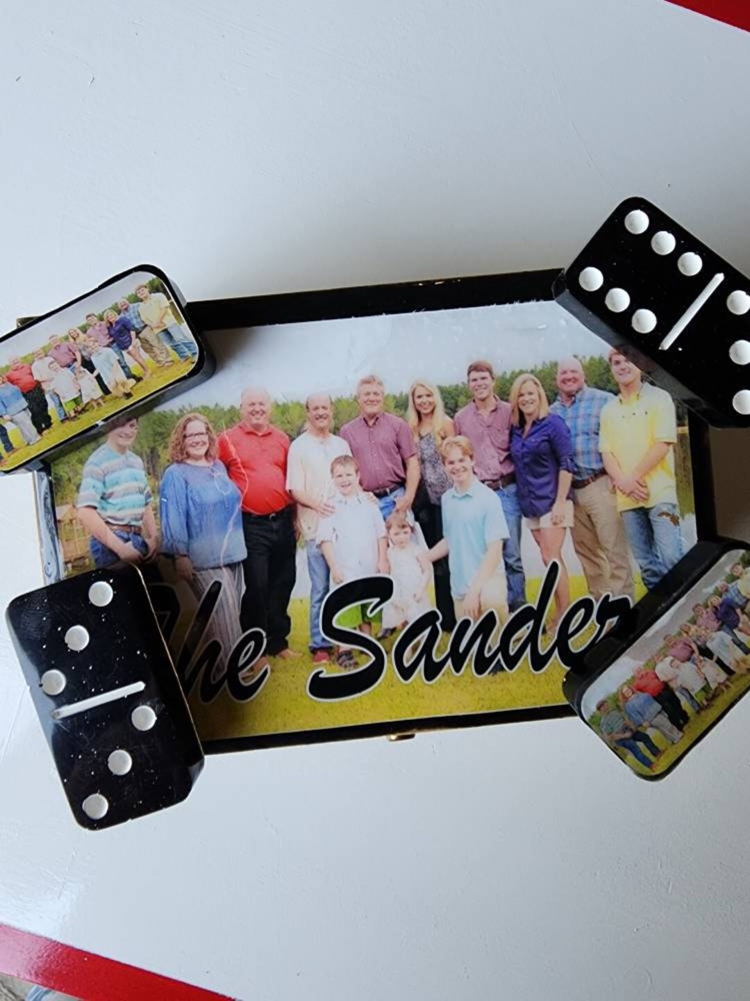 Personalized Dominoes Photos Custom Domino Sets, Custom Handmade Domino ...