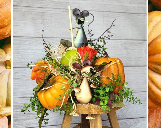 Fall Centerpiece Fall Floral Centerpiece Fall Arrangement - Etsy