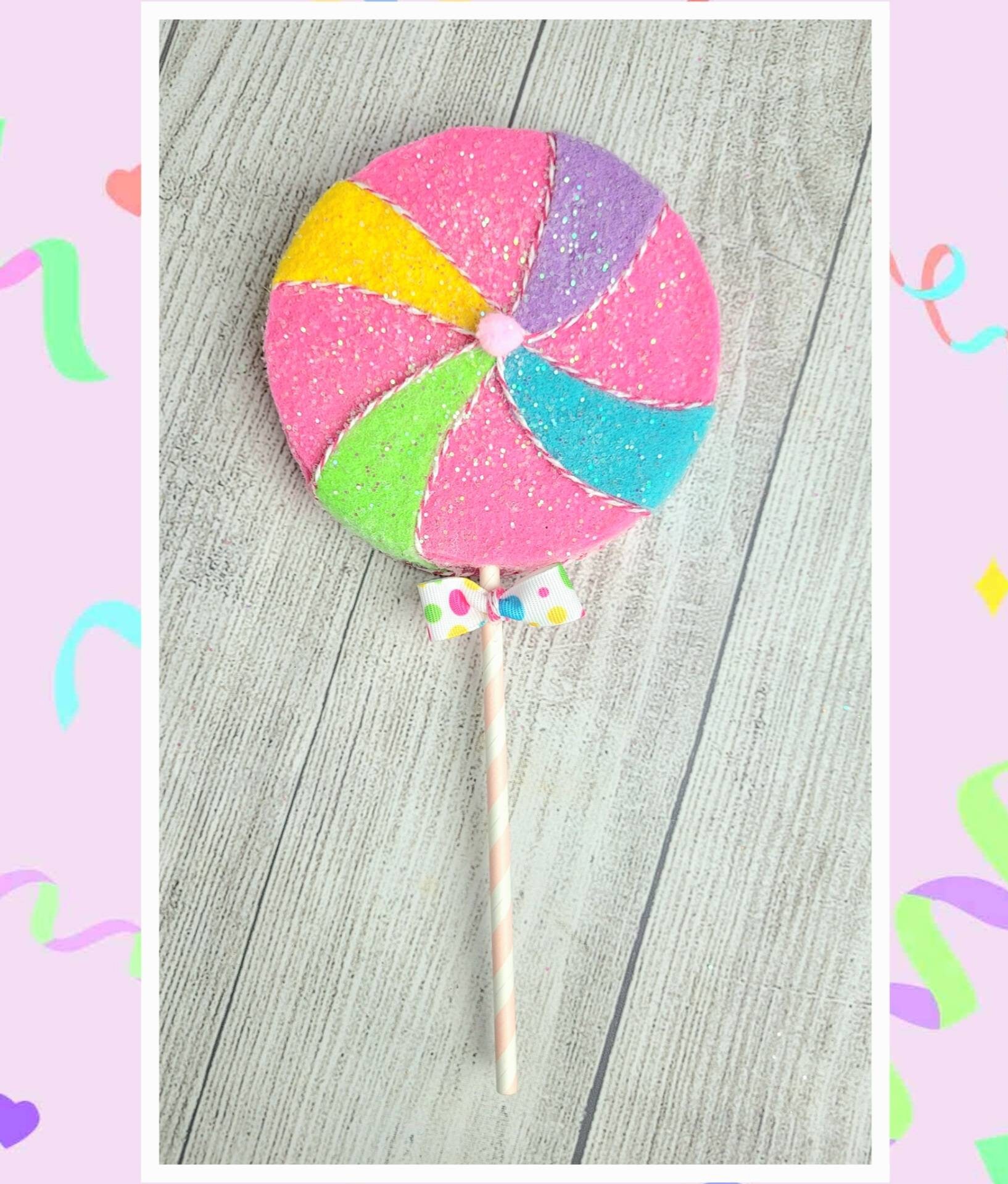 Fake Lollipop Candy Prop Fake Candy Decorations Candy Land - Etsy