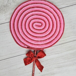 Artificial Jumbo Lollipop Stick Candy Photo Prop, Faux Candy Dance ...