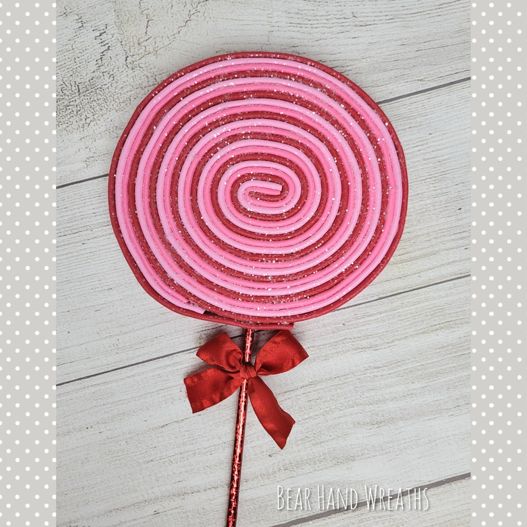 Artificial Jumbo Lollipop Stick Candy Photo Prop, Faux Candy Dance ...