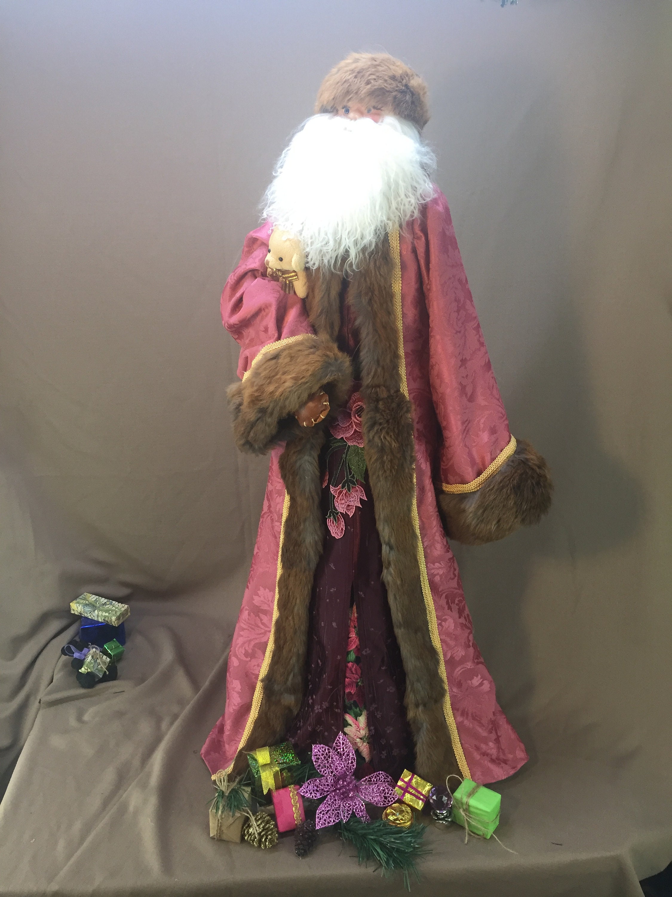 Old World Father Christmas Dolls