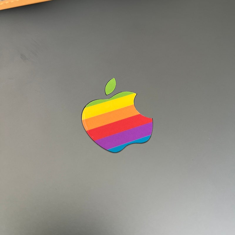 Apple Logo Stickers - Etsy