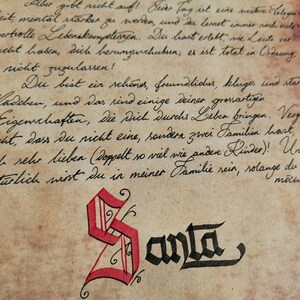 Bespoke, Handwritten Letter From Santa - Etsy